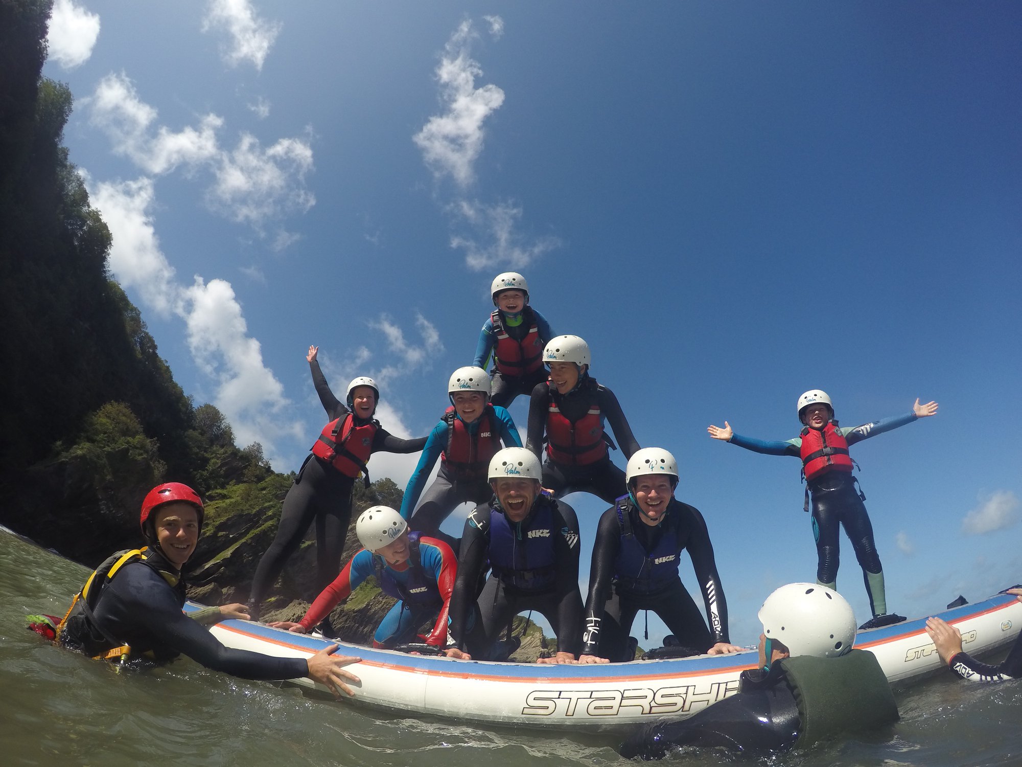 Giant Party SUP Paddle Boarding for Groups in North Devon